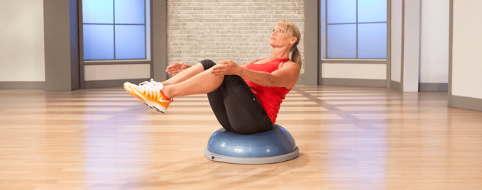 Getting Started With The Bosu Ball Balance Trainer